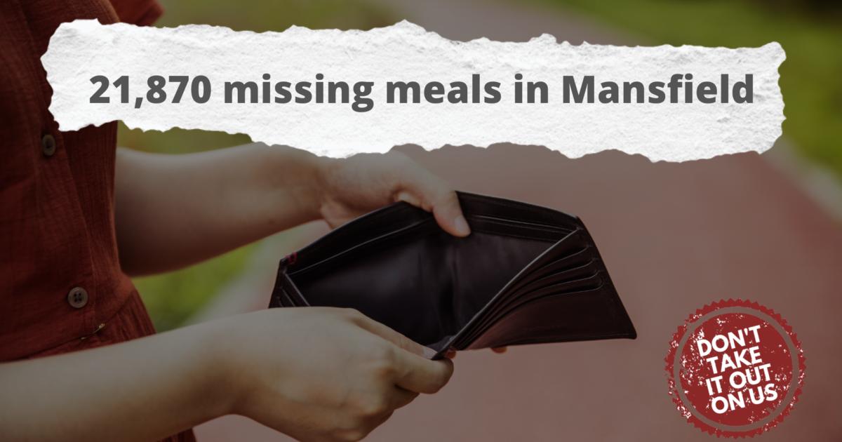 21,870 missing meals in Mansfield as cost of living crisis bites – New ...